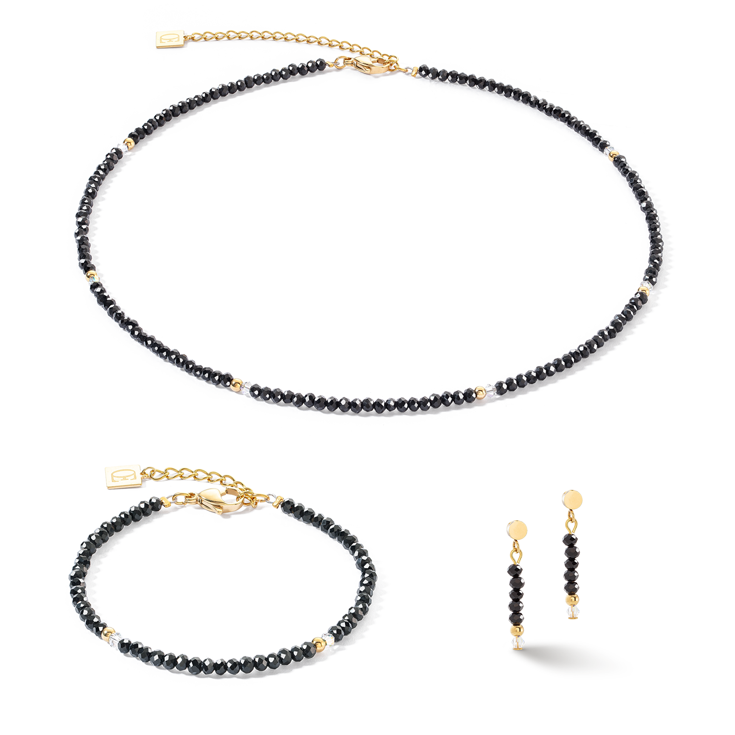 Necklaces with stones, crystals and pearls | COEUR DE LION – COEUR DE ...